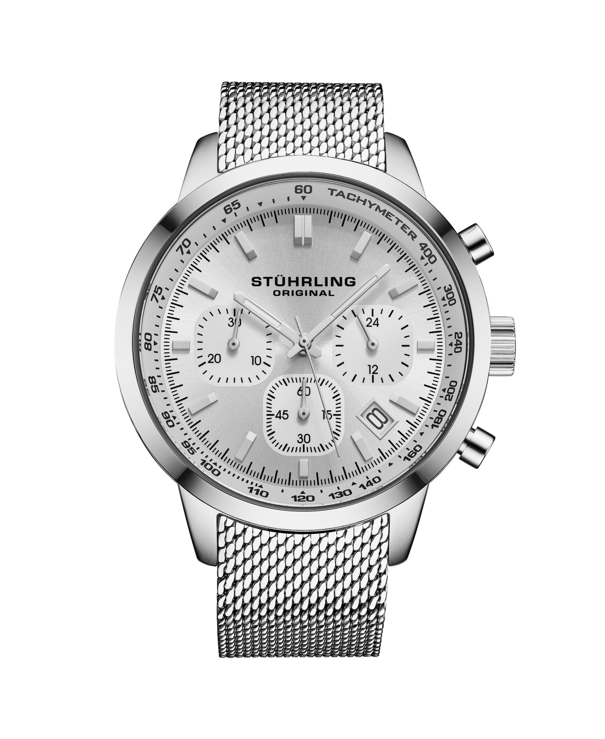 Click here for Stuhrling Chronoport 4082 Men s Quartz Chronograph... prices