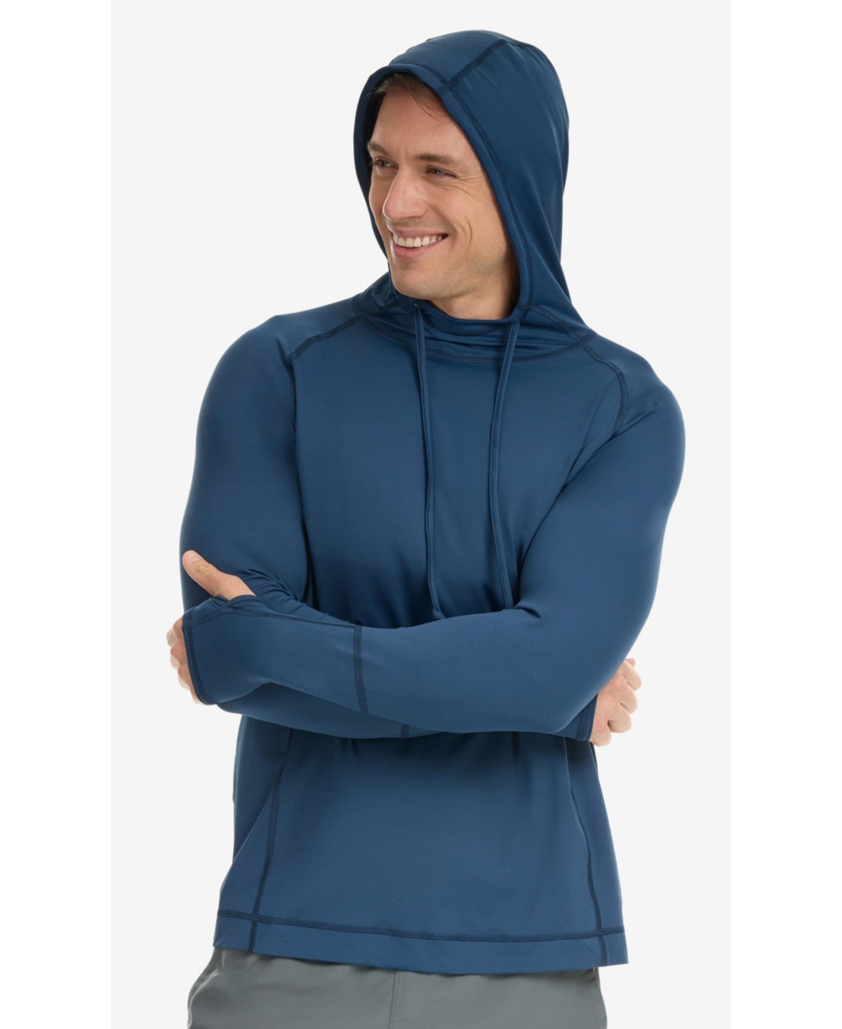 Click here for BloqUV Mens Upf 50+ Sun Protective Unisex Hoodie -... prices