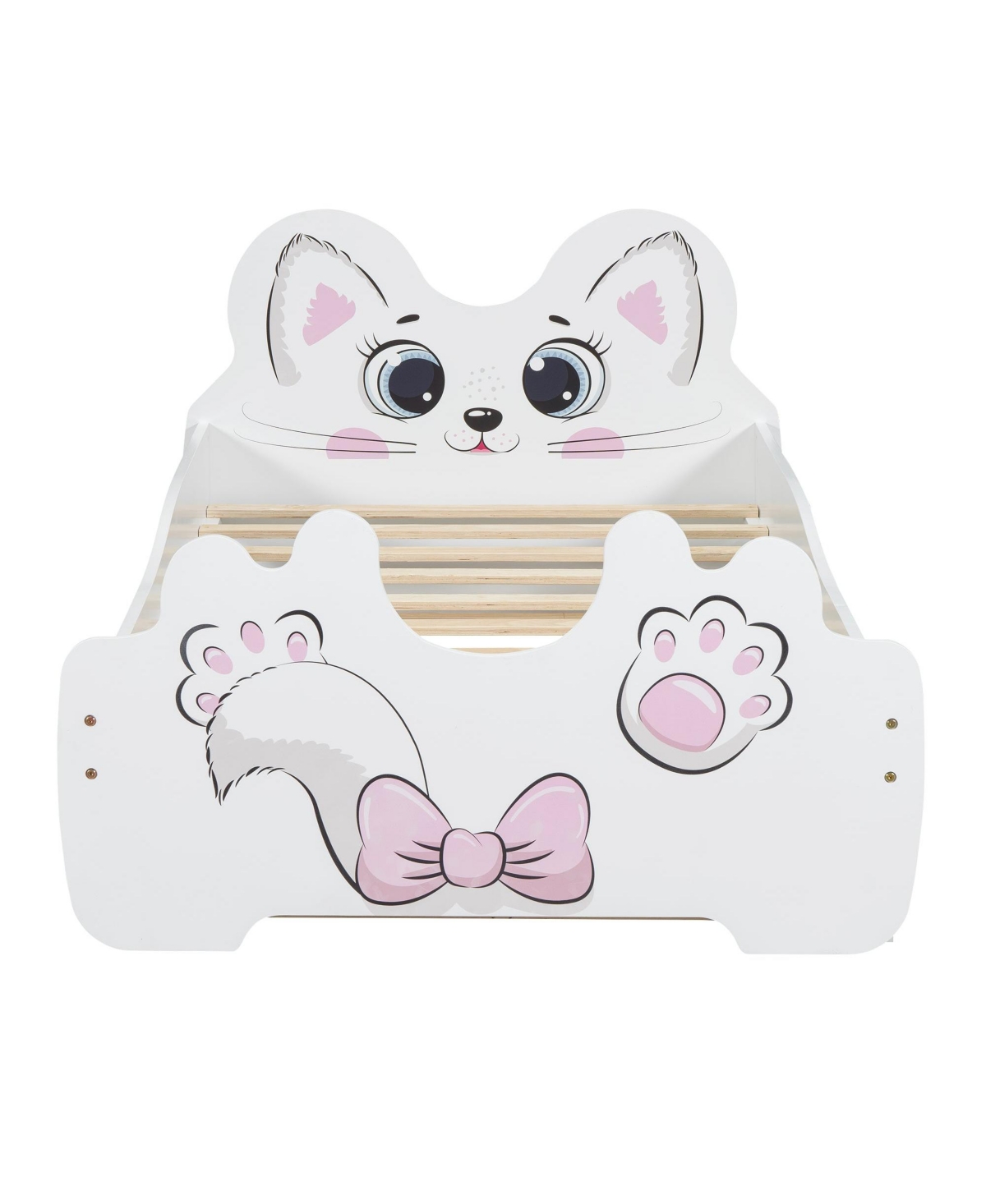 Click here for Boyel Living Cartoon Twin Size Platform Bed with T... prices