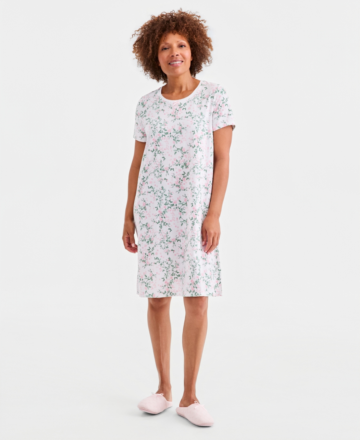 Click here for Charter Club Womens Short-Sleeve Sleepshirt  Macys... prices