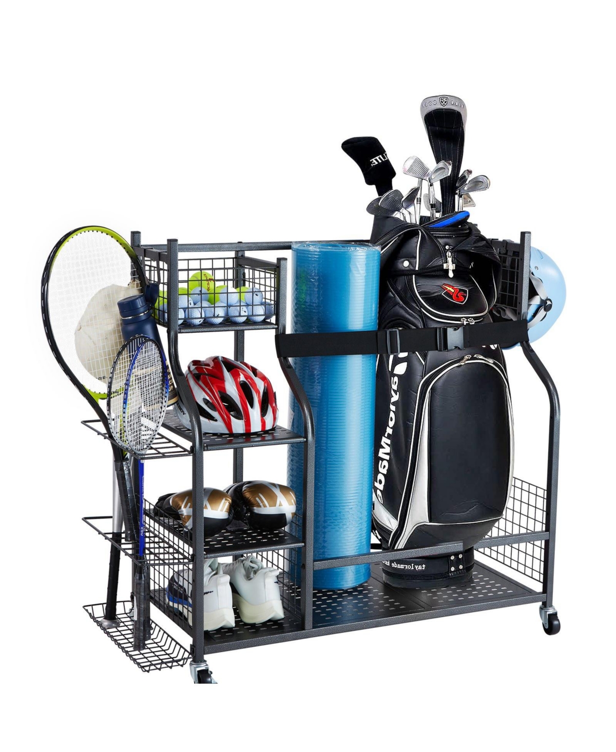 Click here for Mecale Rolling Golf Storage Organizer with 2 Golf... prices