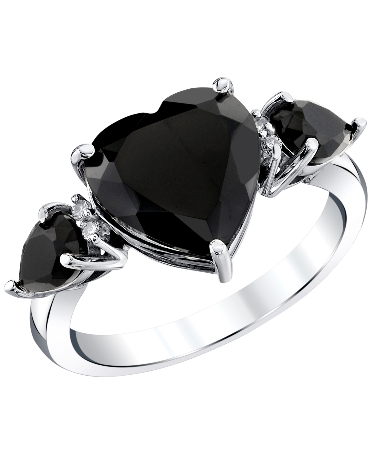 Click here for Macys Onyx (3-1/2 ct. t.w.) & Diamond Accent Ring... prices