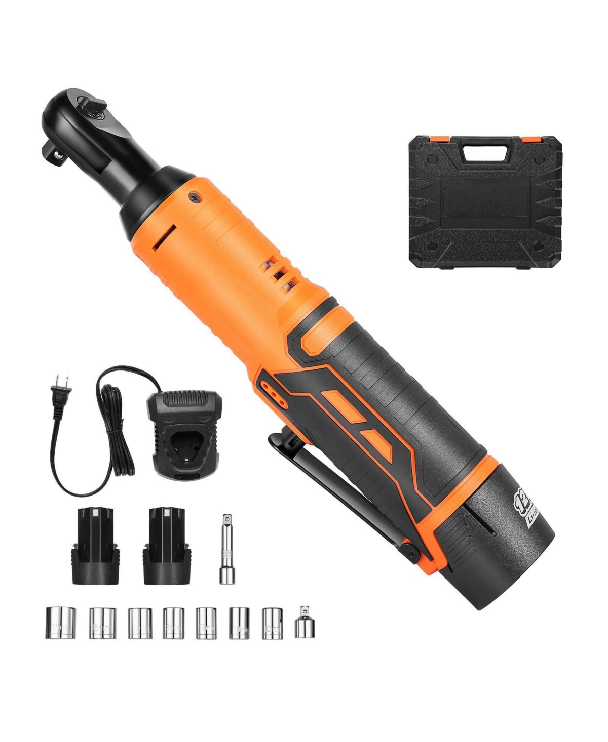 Click here for Mecale Cordless Ratchet Wrench Set  3/8 Drive  240... prices