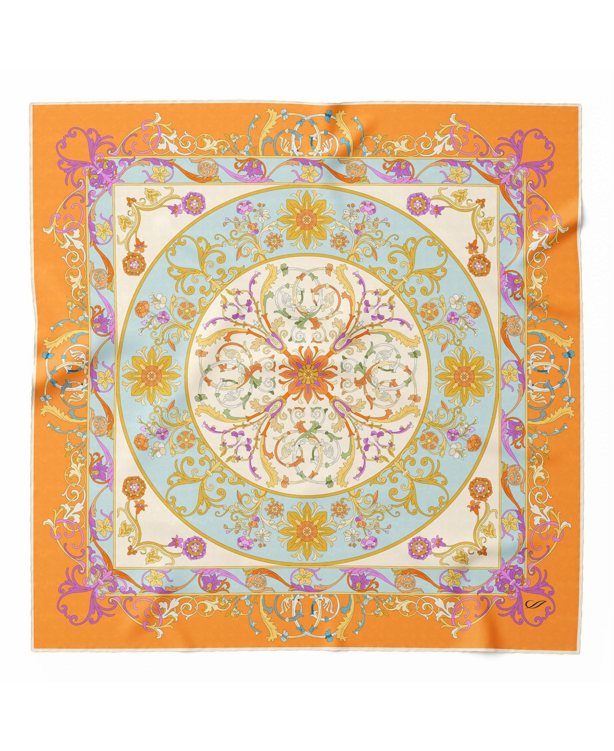 Click here for Elizabetta Paulina - Silk Foulard for Women - Oran... prices