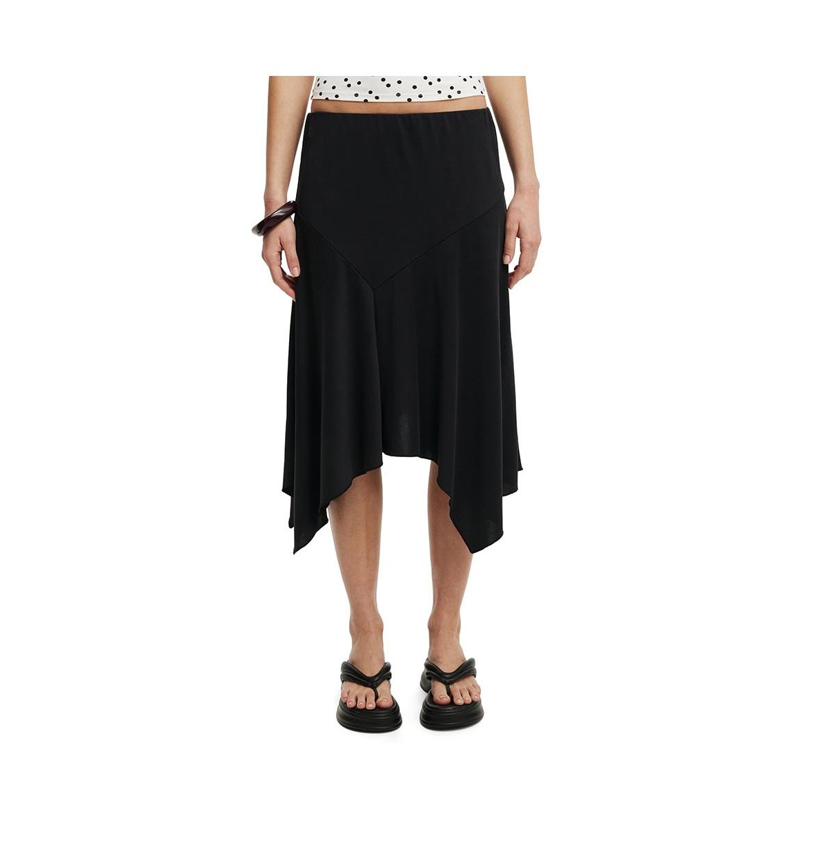 Click here for Cotton On Womens Sandy Midi Skirt - Black prices