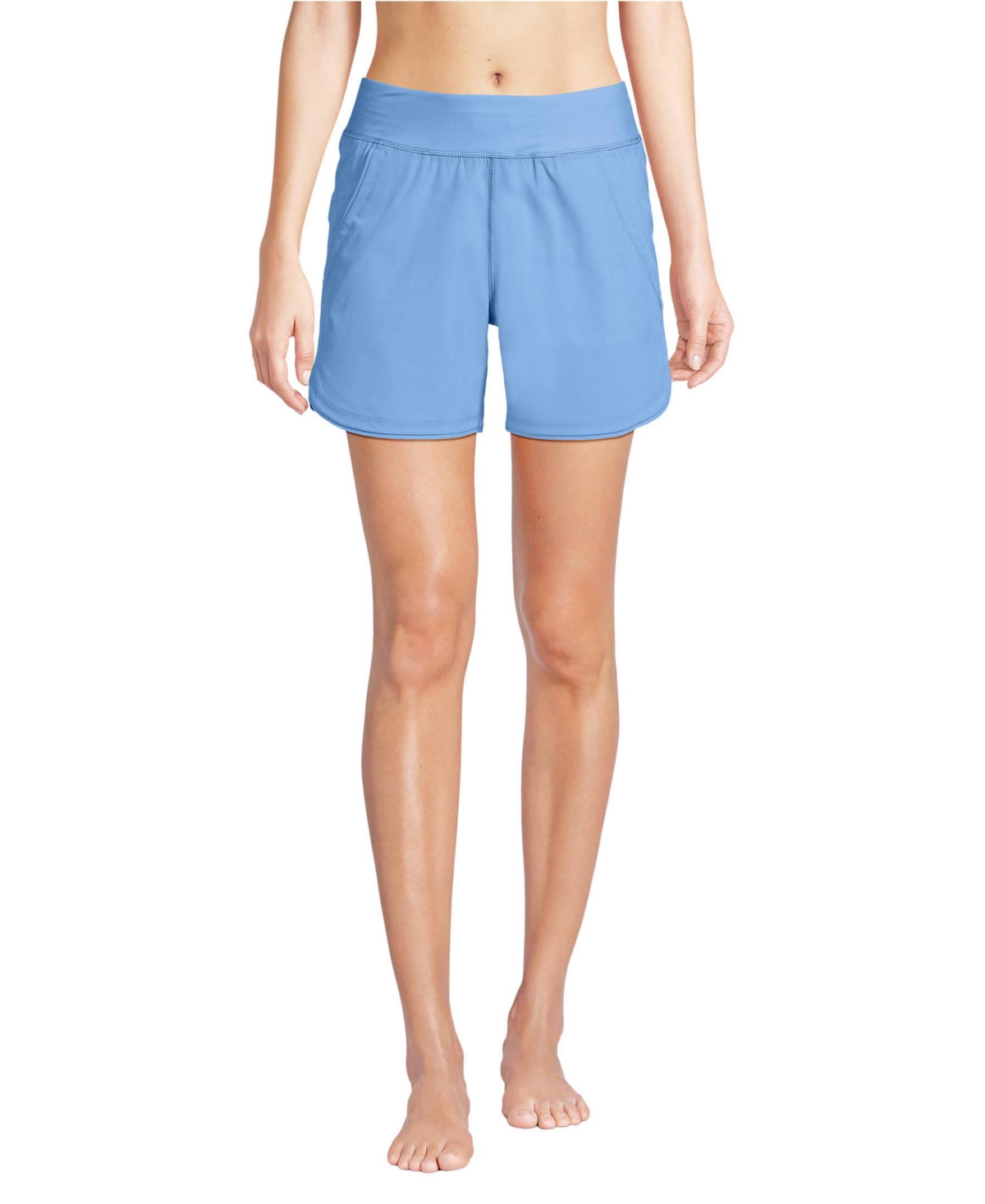 Click here for Lands End Womens 5" Board Shorts with Panty -... prices