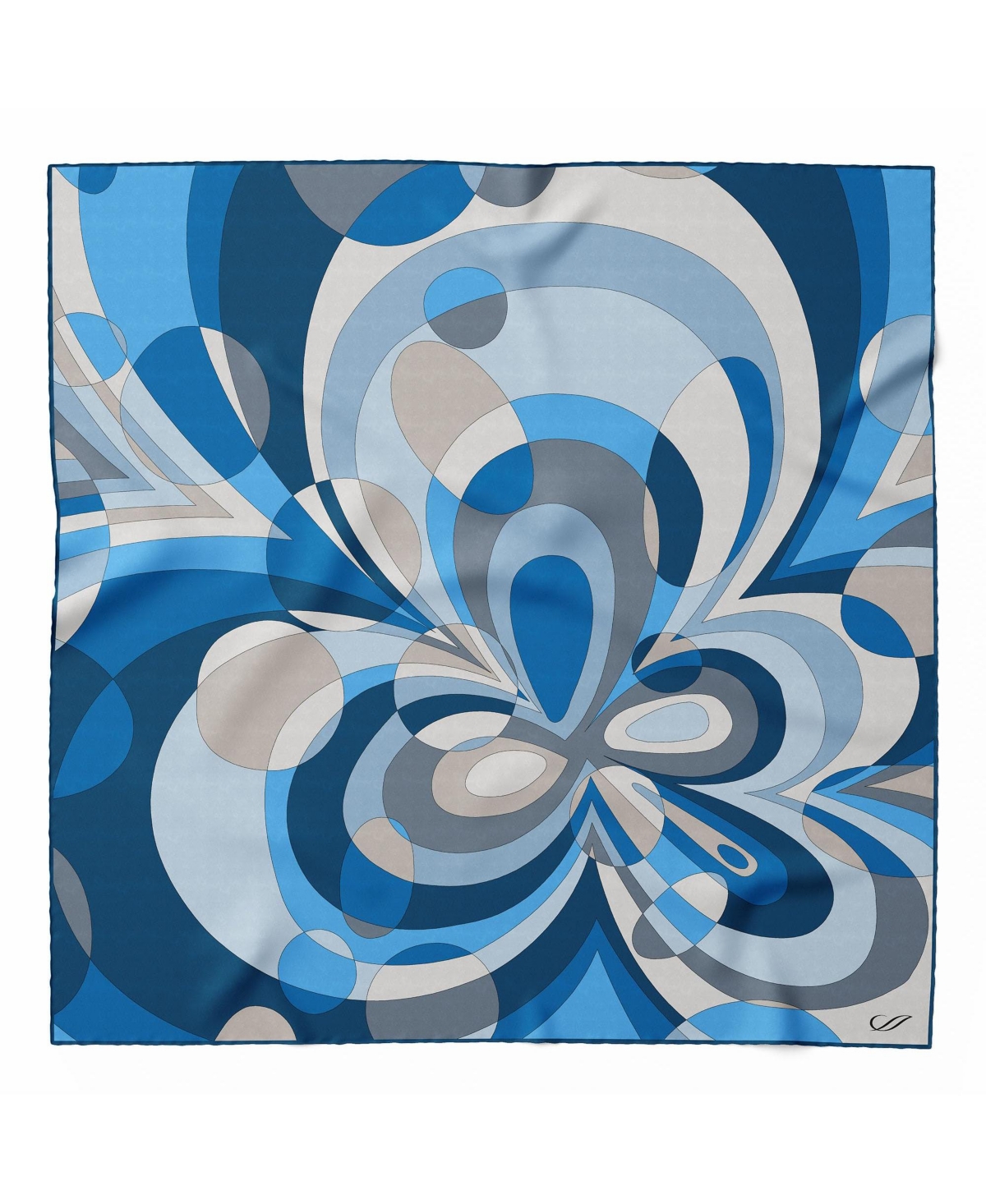 Click here for Michelle - Silk Bandana for Women - Blue prices