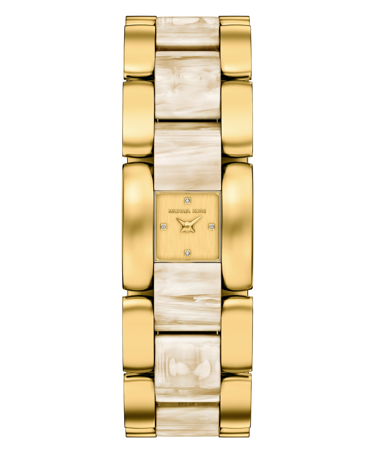 Click here for Michael Kors Womens Darrington Two-Hand Alabaster... prices