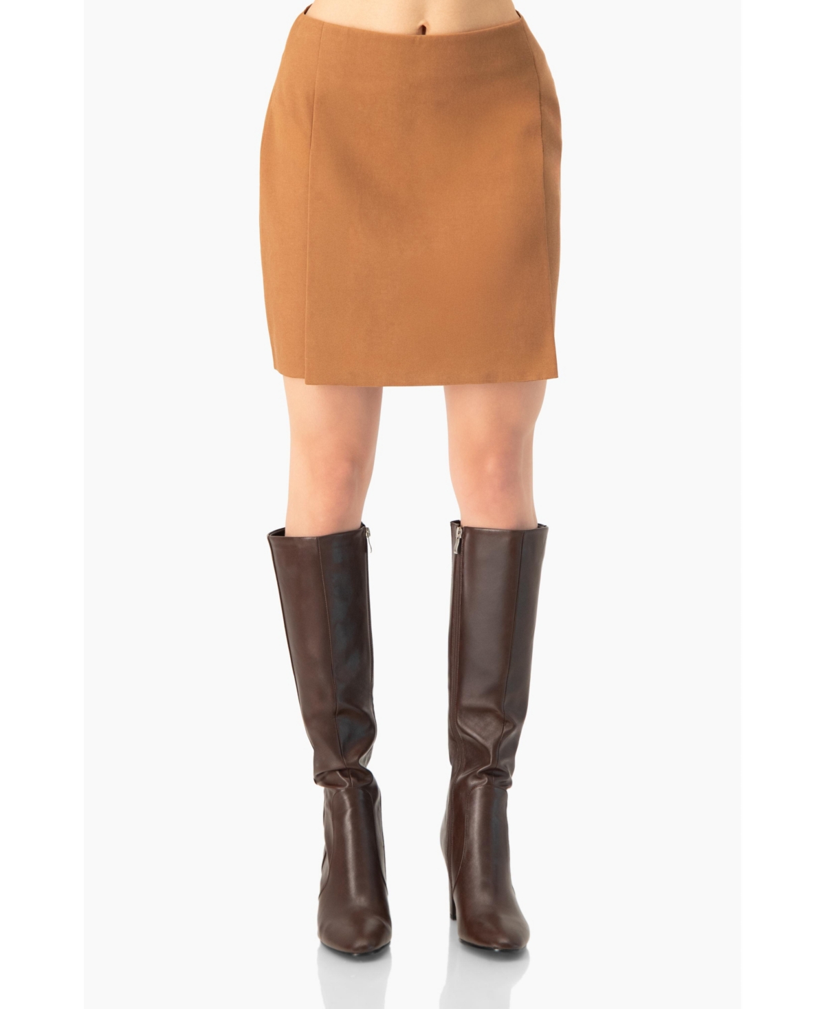 Click here for Ivonne Womens Short Straight Skirt with Back Zippe... prices