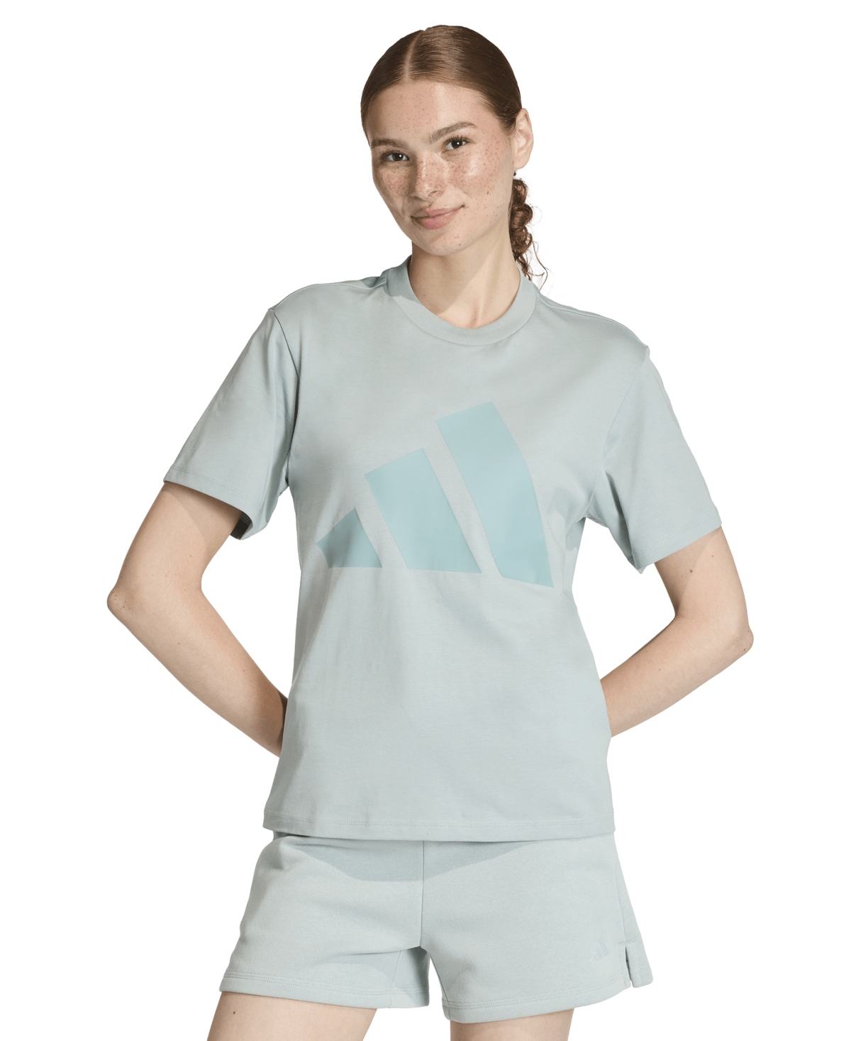 Click here for adidas Womens Essentials Big Logo T-Shirt - Pastel... prices