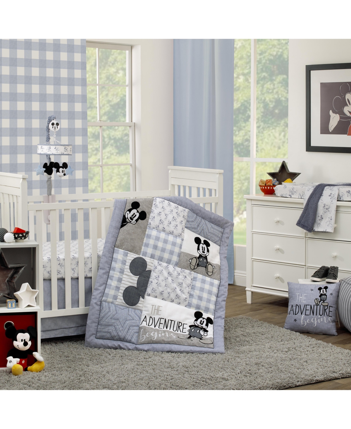 Click here for NoJo Disney Mickey Mouse - Call Me Mickey Blue Whi... prices