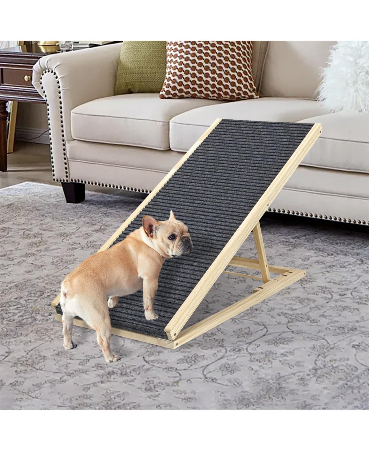 Click here for Aostirmotor Dog Ramp for Bed with Adjustable  Fold... prices