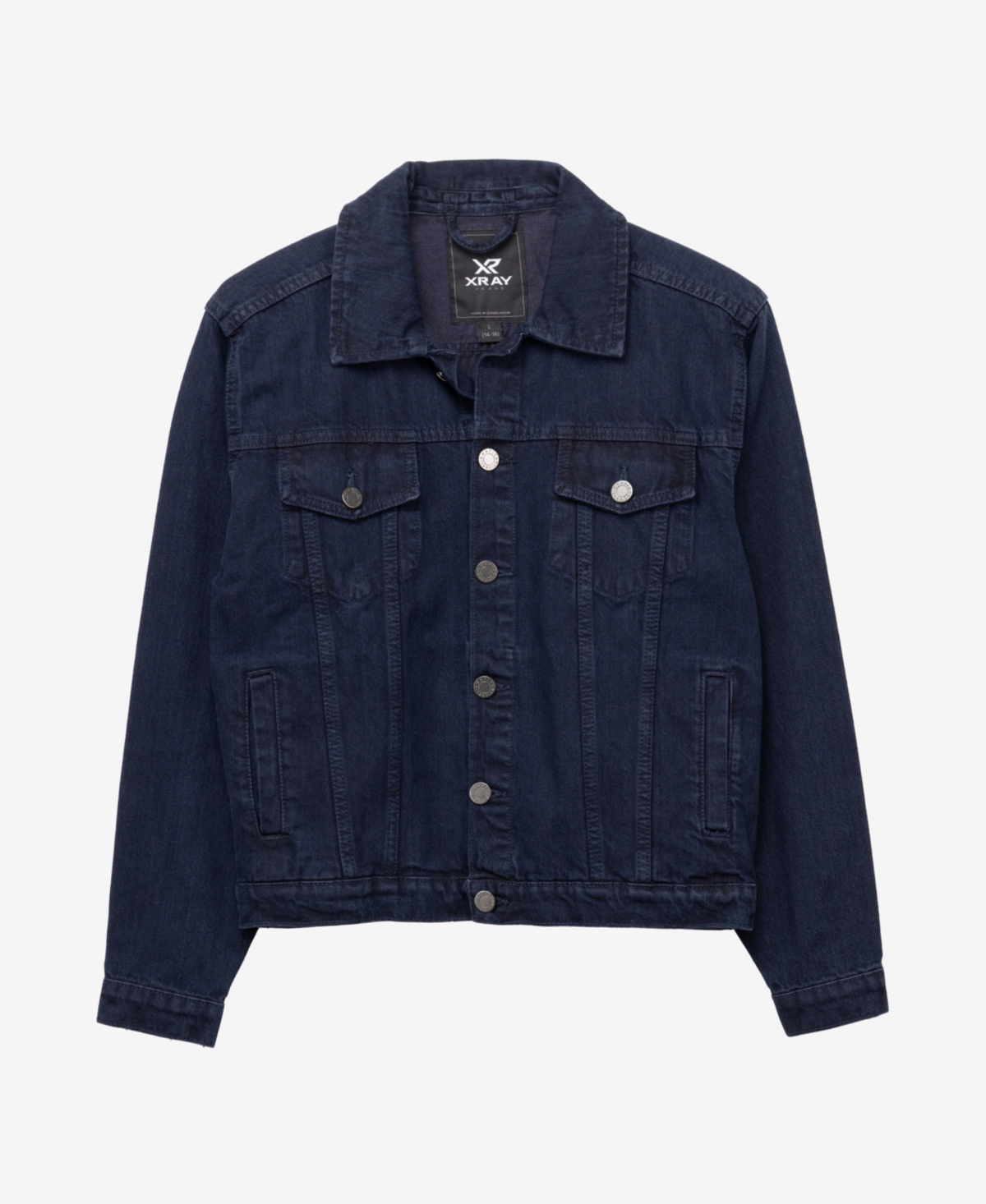 Click here for Xray Boys 8 - 20 Trucker Denim Jacket - Navy prices