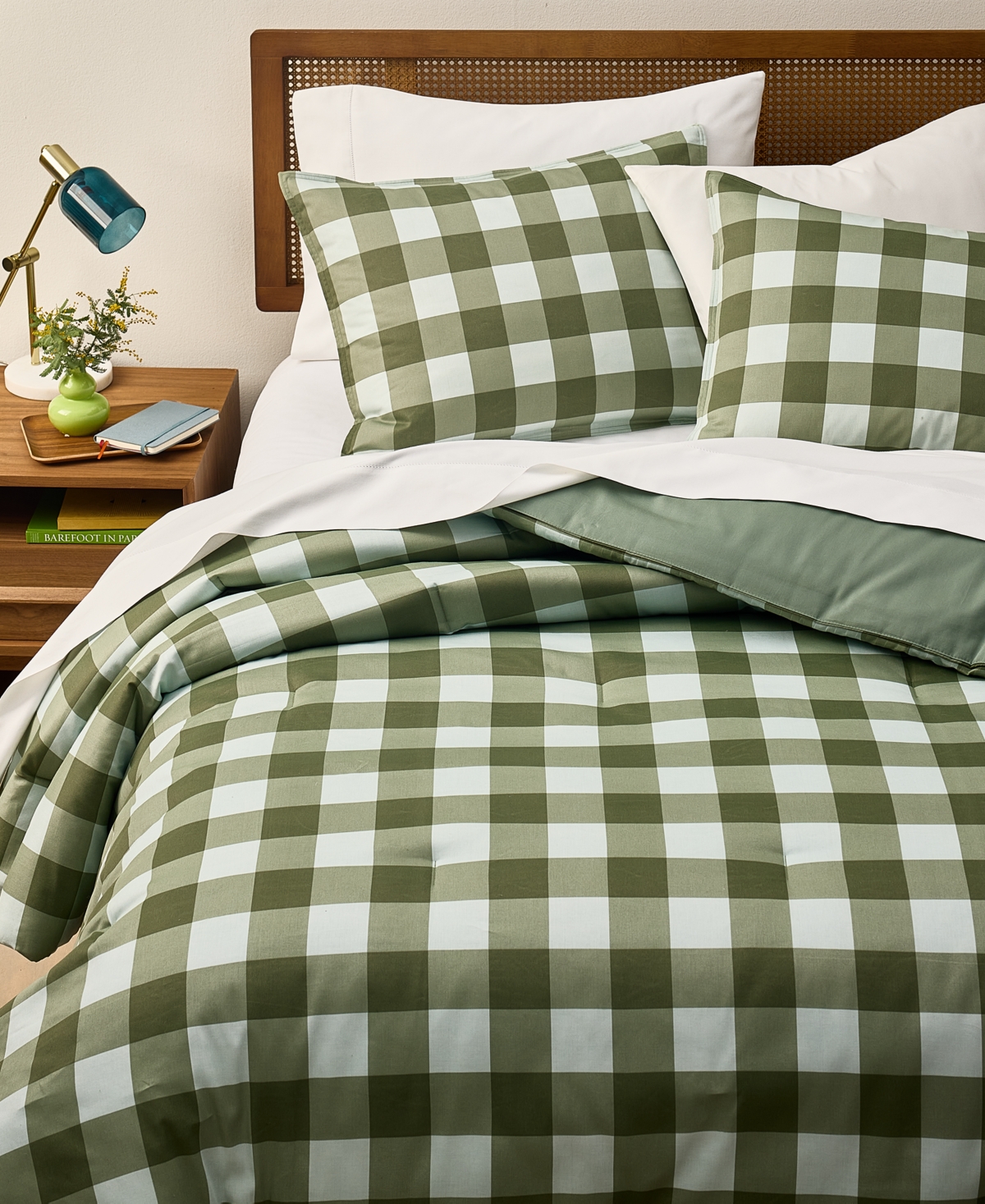 Click here for Arch Studios Gingham 3-Pc. Comforter Set  King  Ma... prices