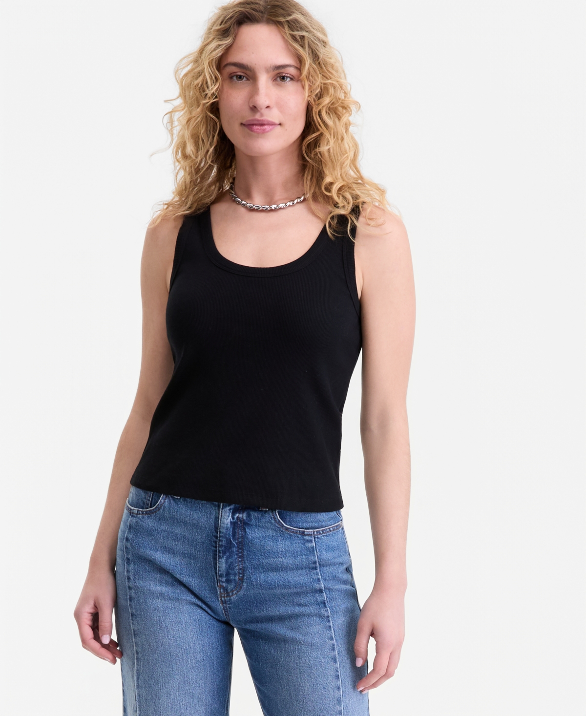 Click here for On 34th Womens Double Scoop-Neck Layering Tank Top... prices