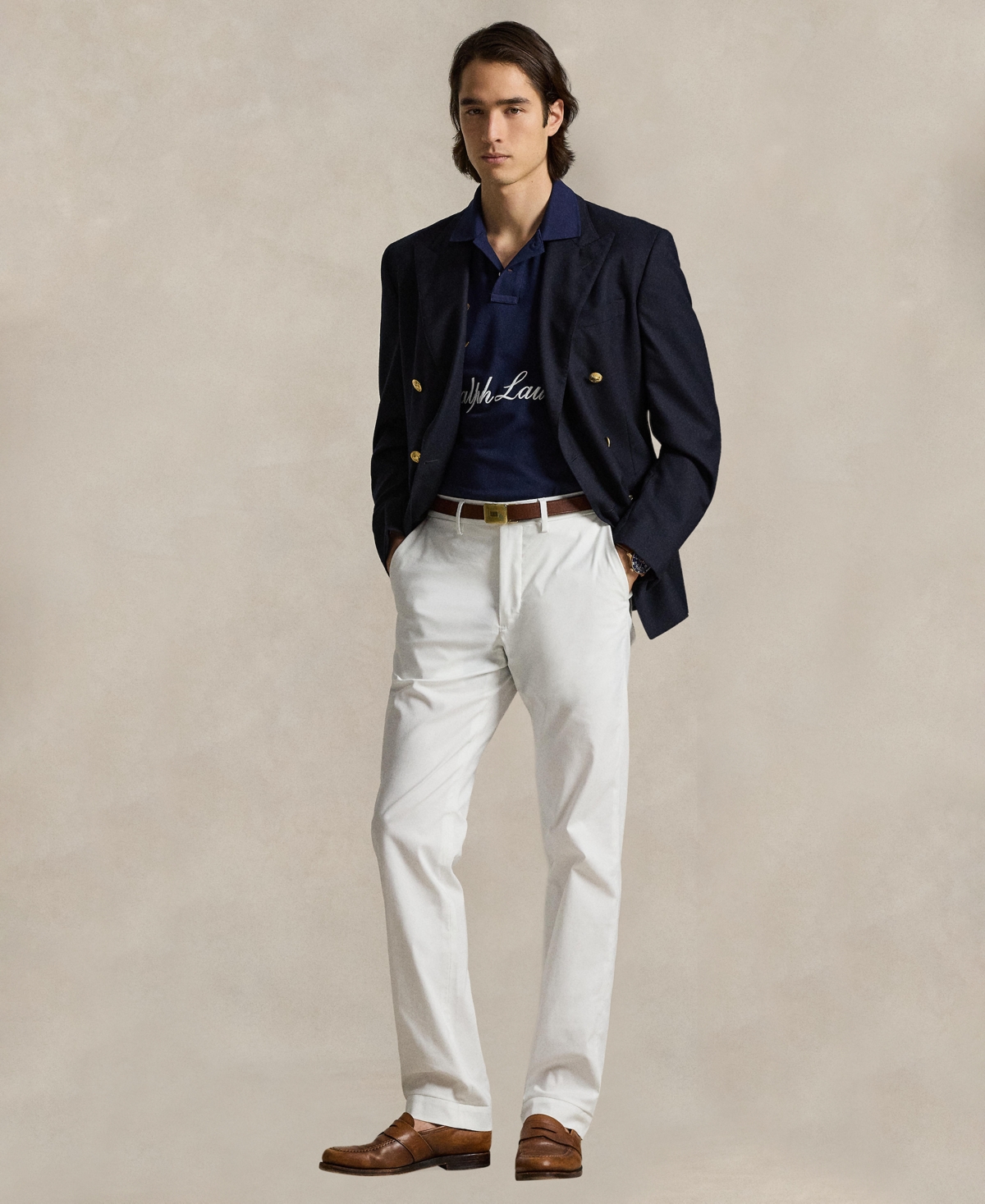 Click here for Polo Ralph Lauren Mens Straight-Fit Performance Tw... prices