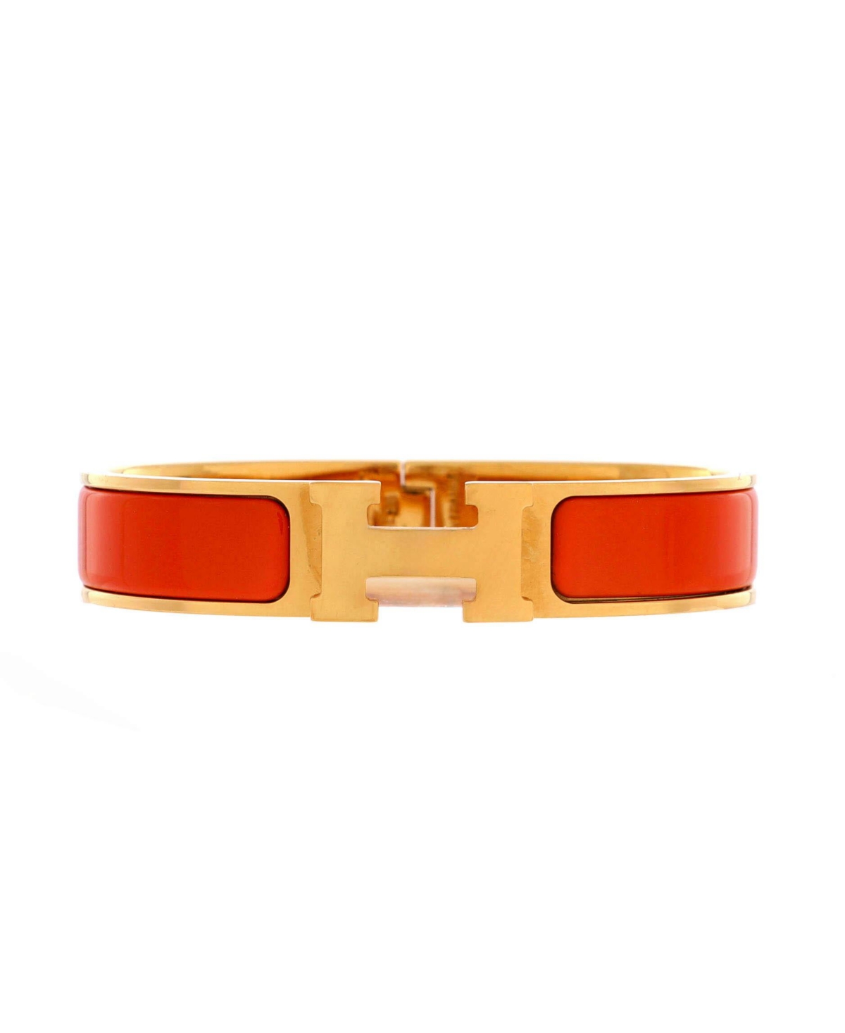 Click here for Pre-Owned HERMES Clic H Bracelet - Enamel prices