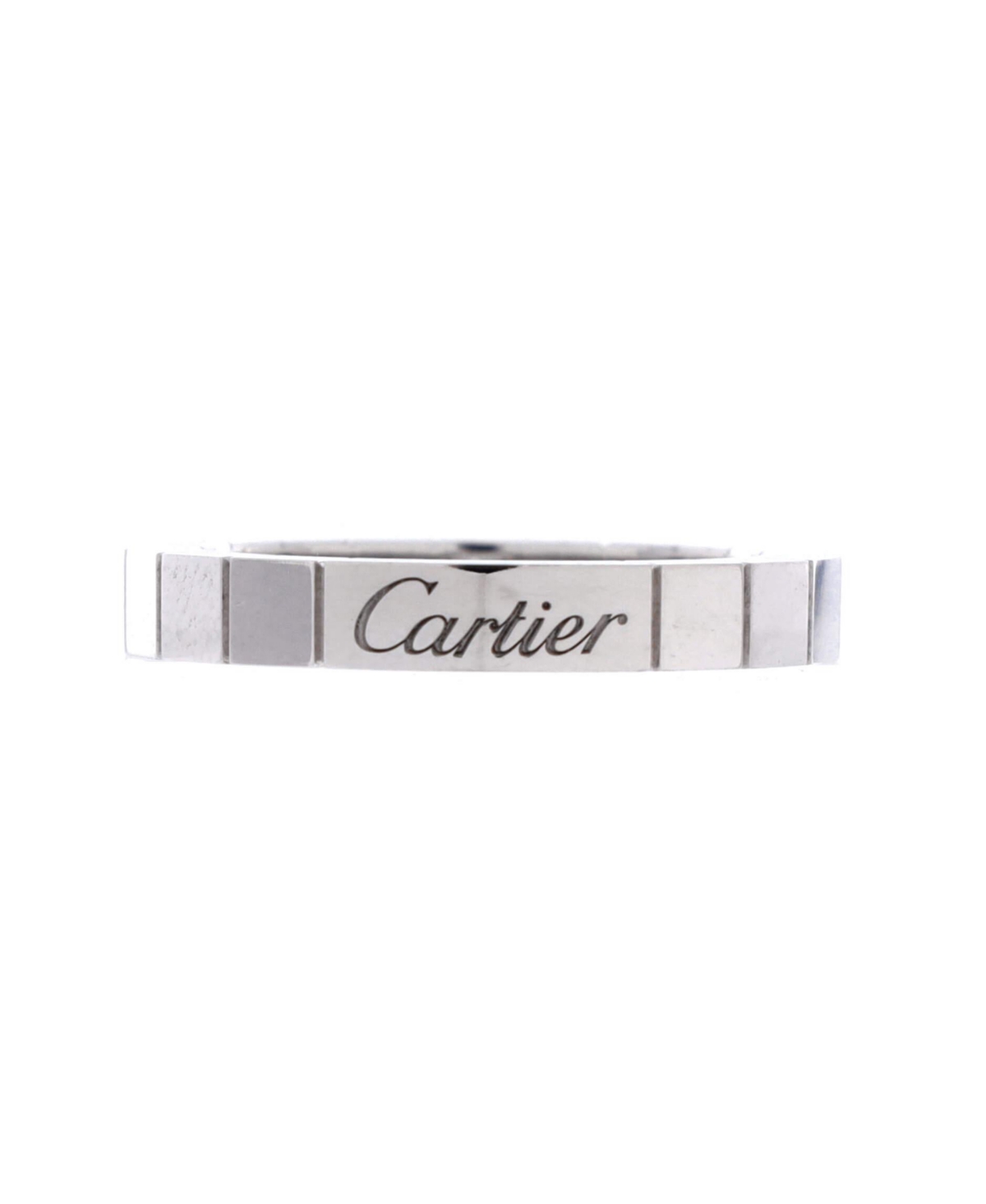 Click here for Pre-Owned Cartier Lanieres Ring - 18k white gold prices