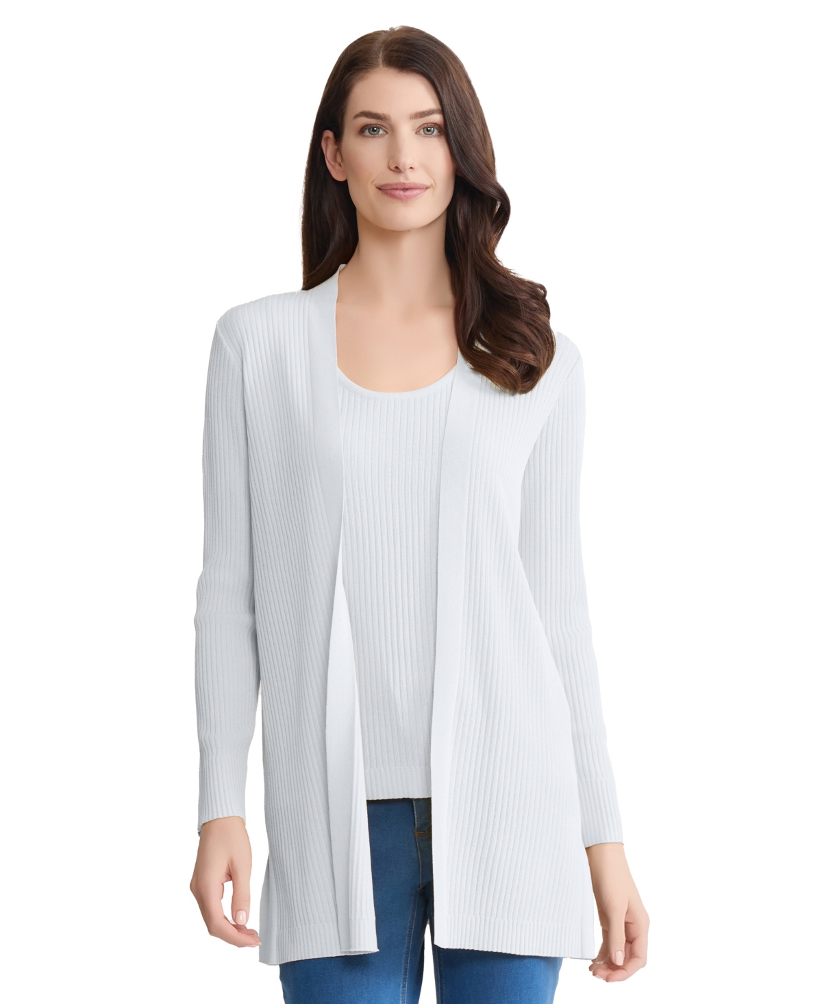 Click here for Jones New York Womens Sutton Long-Sleeve Cardigan... prices
