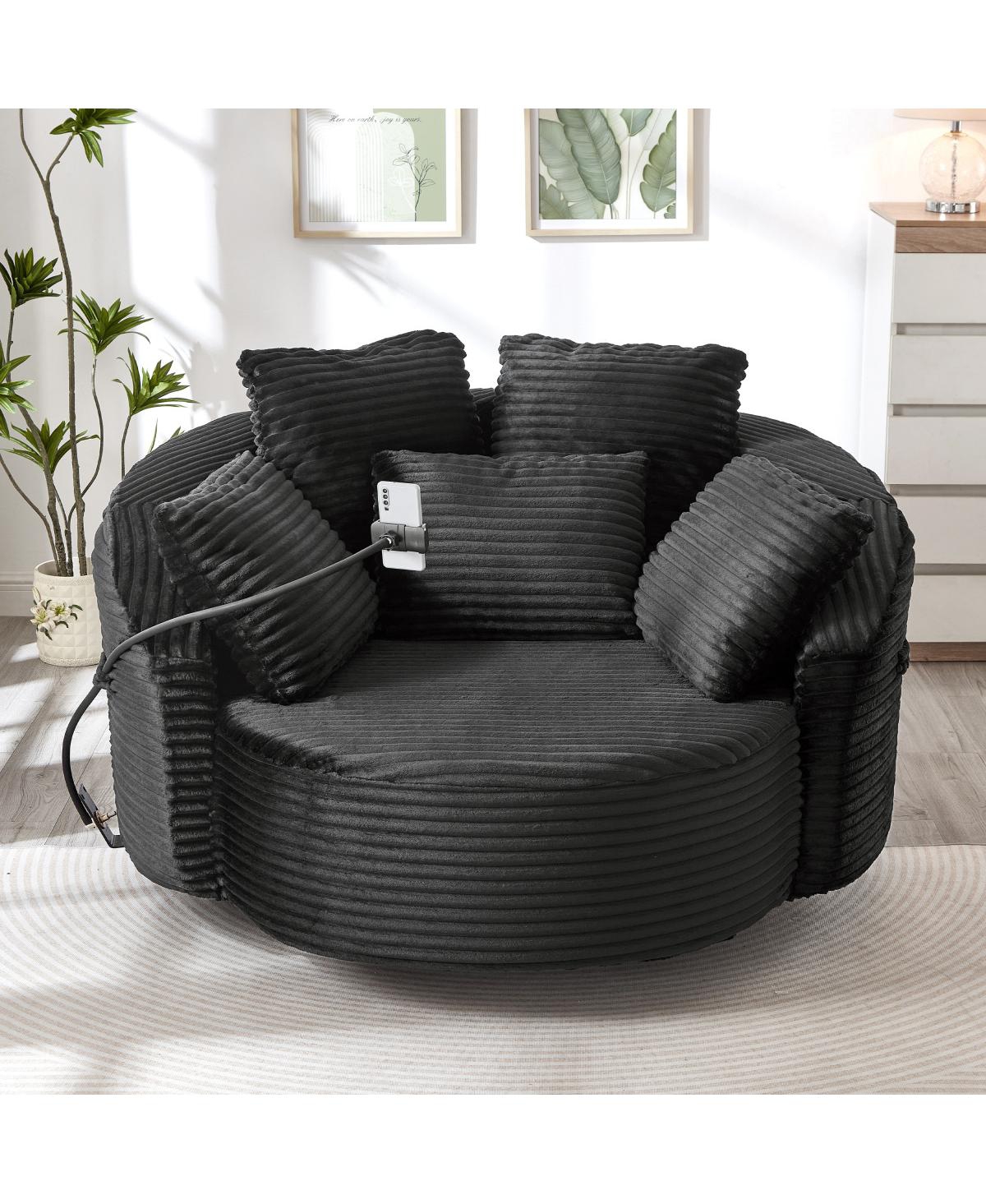 Click here for Streamdale Furniture360° Swivel Corduroy Acce... prices