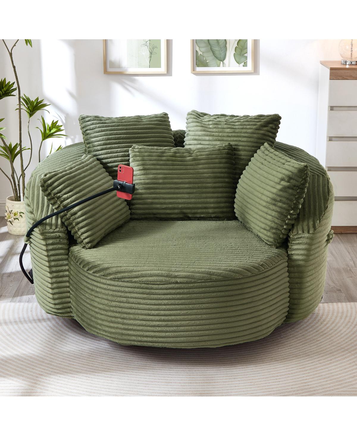 Click here for Streamdale Furniture360° Swivel Corduroy Acce... prices