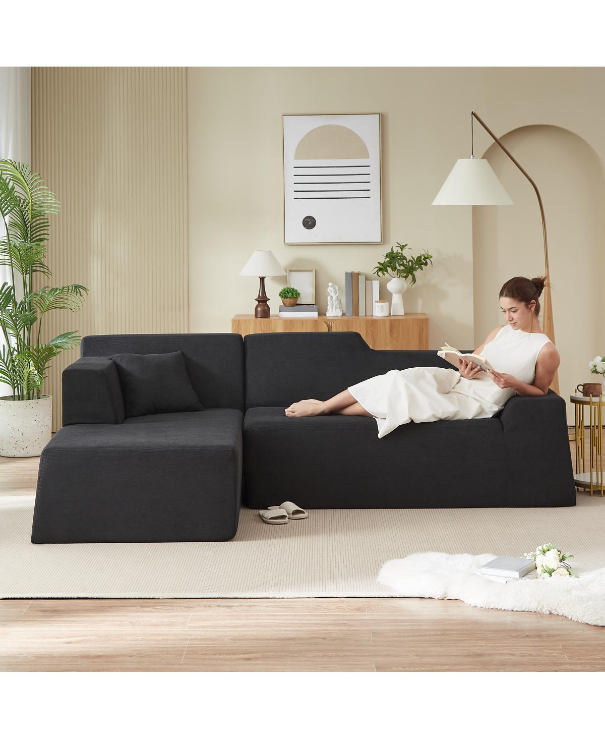 Click here for Streamdale Furniture Modern minimalist L-shaped co... prices