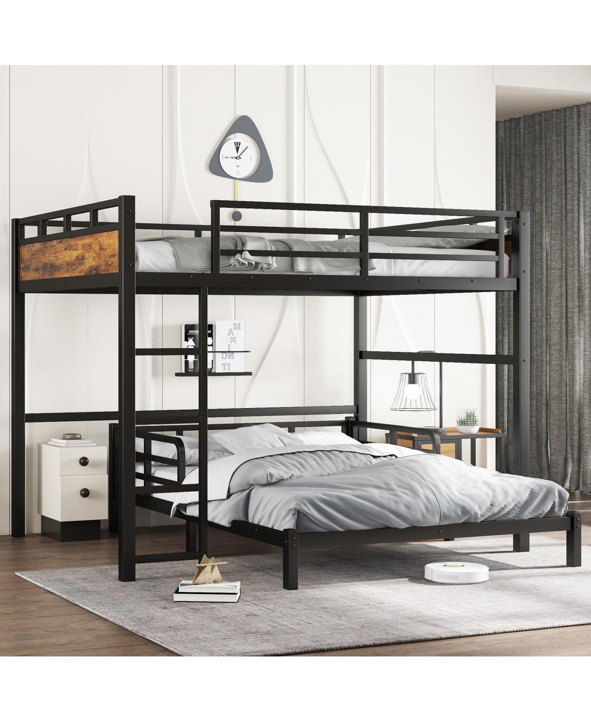 Click here for Streamdale Furniture Queen over Queen Metal Bunk/L... prices