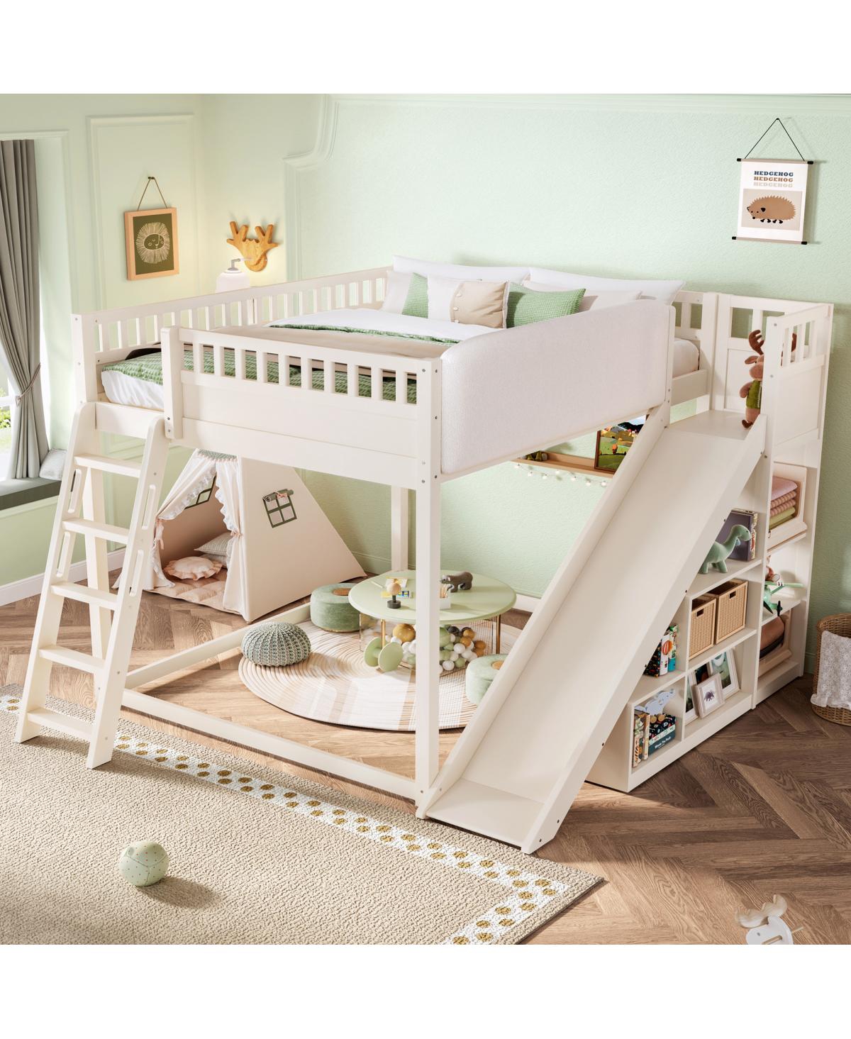 Click here for Streamdale Furniture Queen Size Loft Bed with Stor... prices