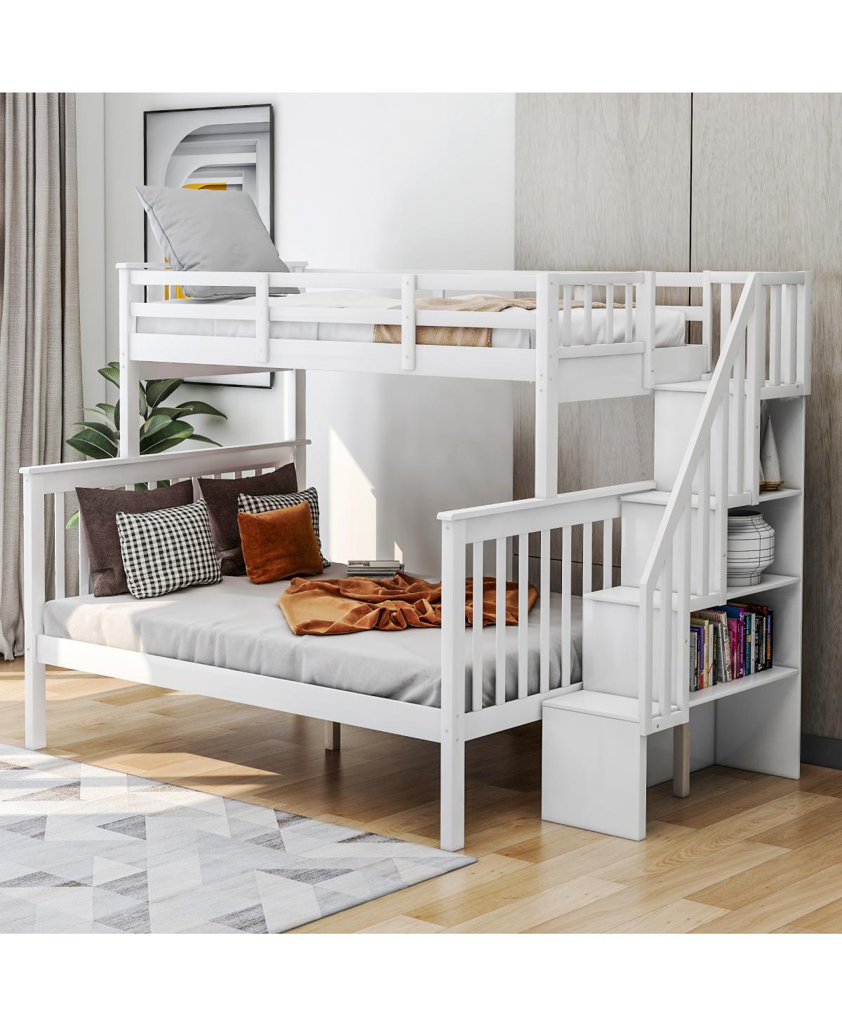 Click here for Streamdale Furniture Stairway Twin-Over-Full Bunk... prices