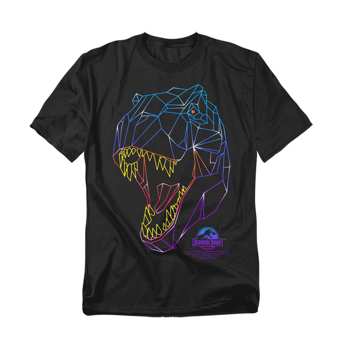 Click here for Jurassic Park Mens Neon T-Rex T Shirt - Black prices
