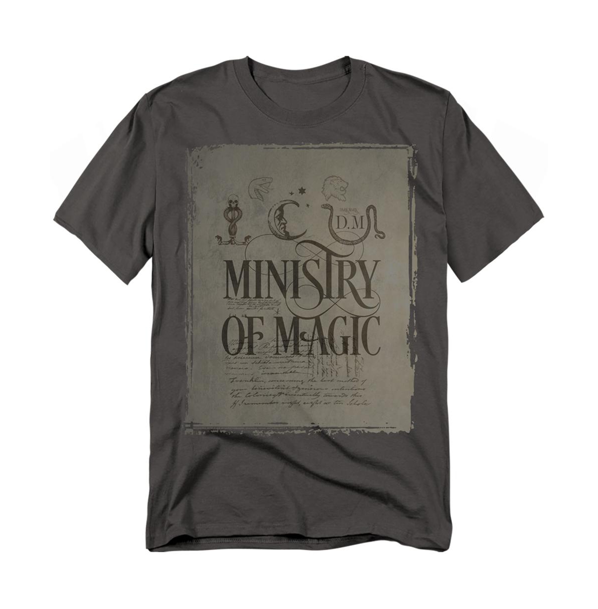 Click here for Harry Potter Mens Ministry Of Magic Parchment T Sh... prices