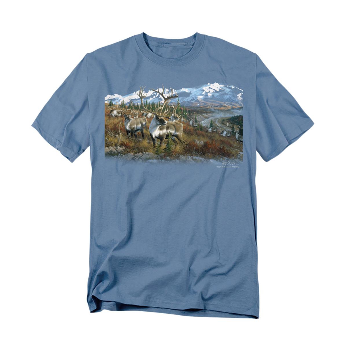 Click here for Wild Wings Mens Wildlife T Shirt - Carolina blue prices