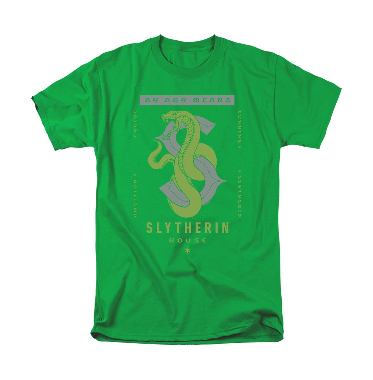 Click here for Harry Potter Mens Slytherin By Any Means T Shirt -... prices