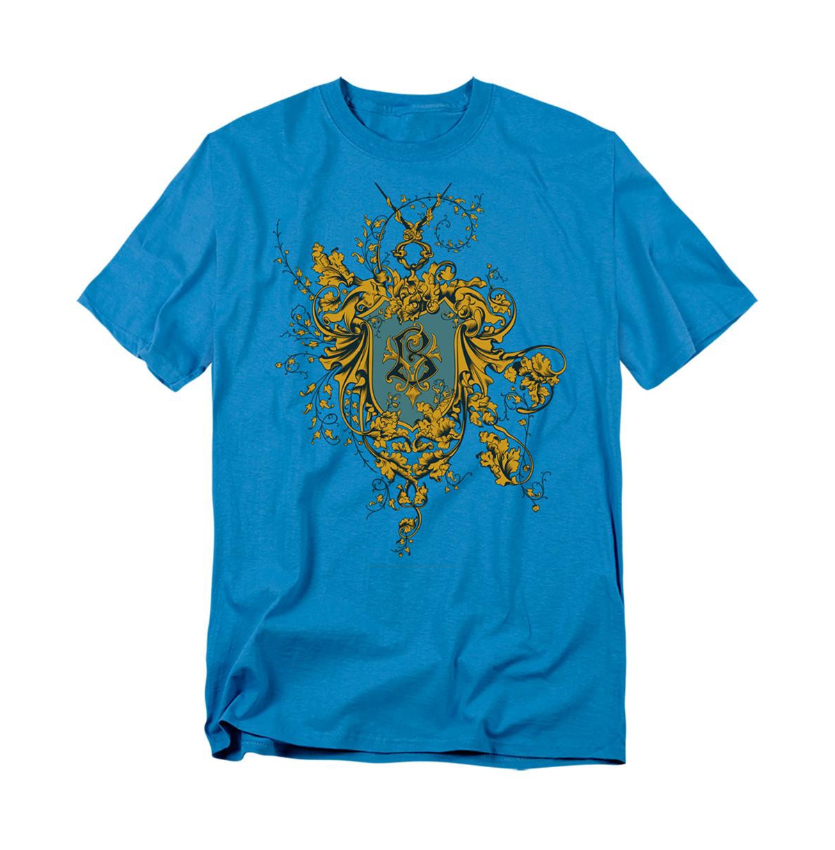 Click here for Harry Potter Mens Beauxbatons Crest T Shirt - Turq... prices