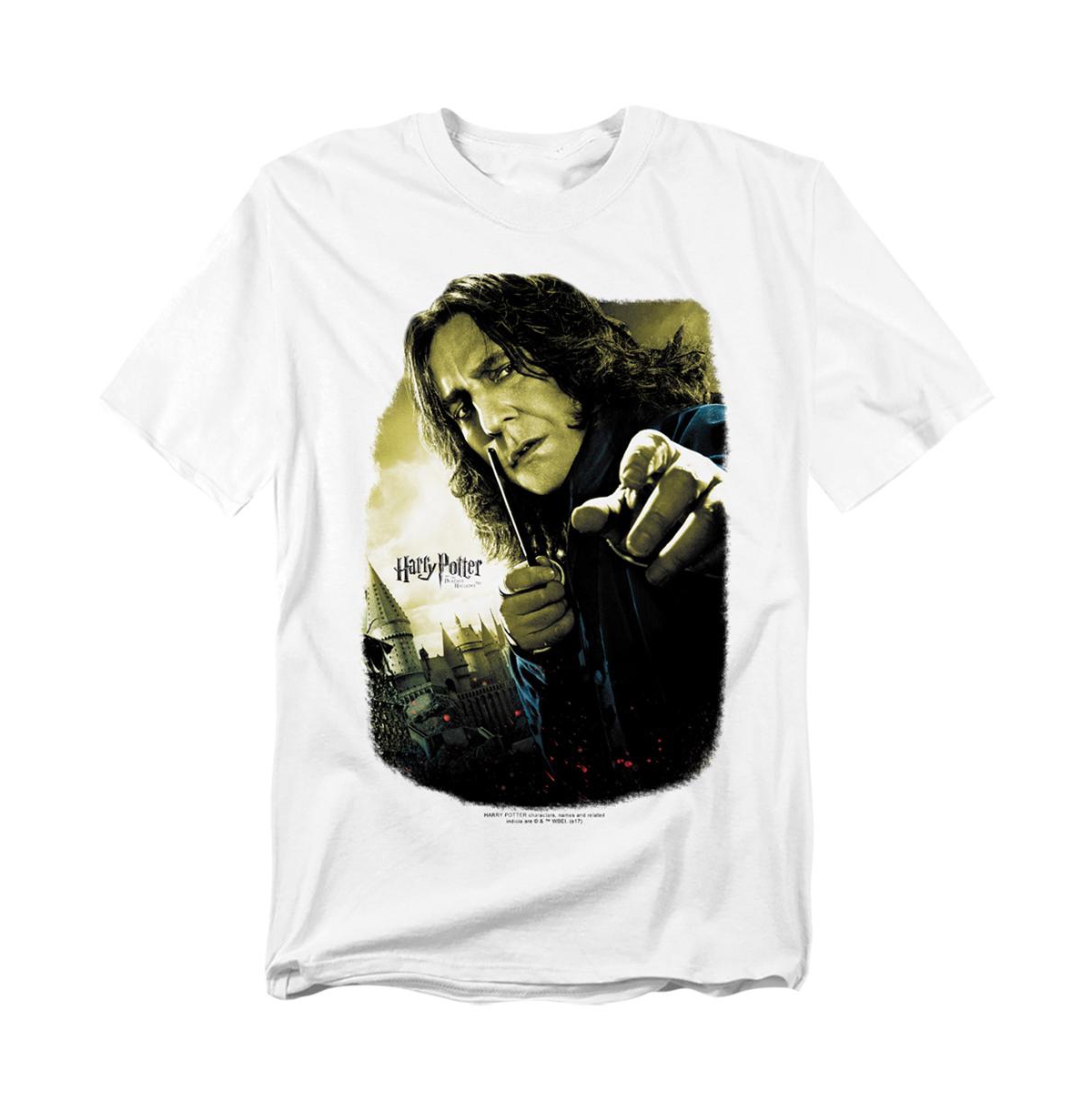 Click here for Harry Potter Mens Snape Poster T Shirt - White prices