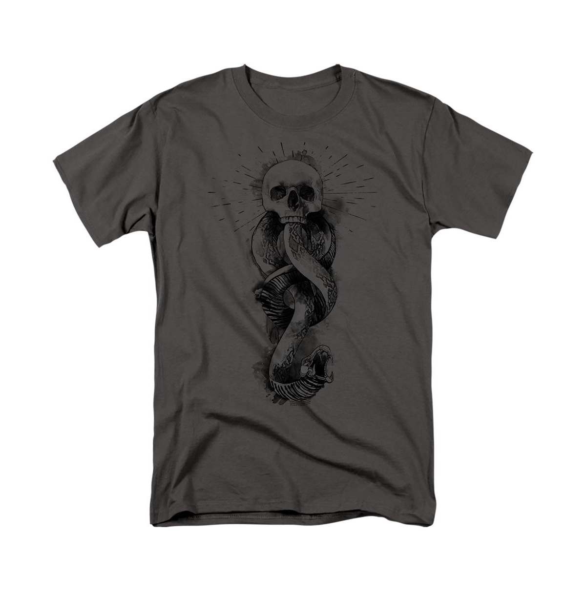 Click here for Harry Potter Mens Dark Mark Ink T Shirt - Charcoal prices