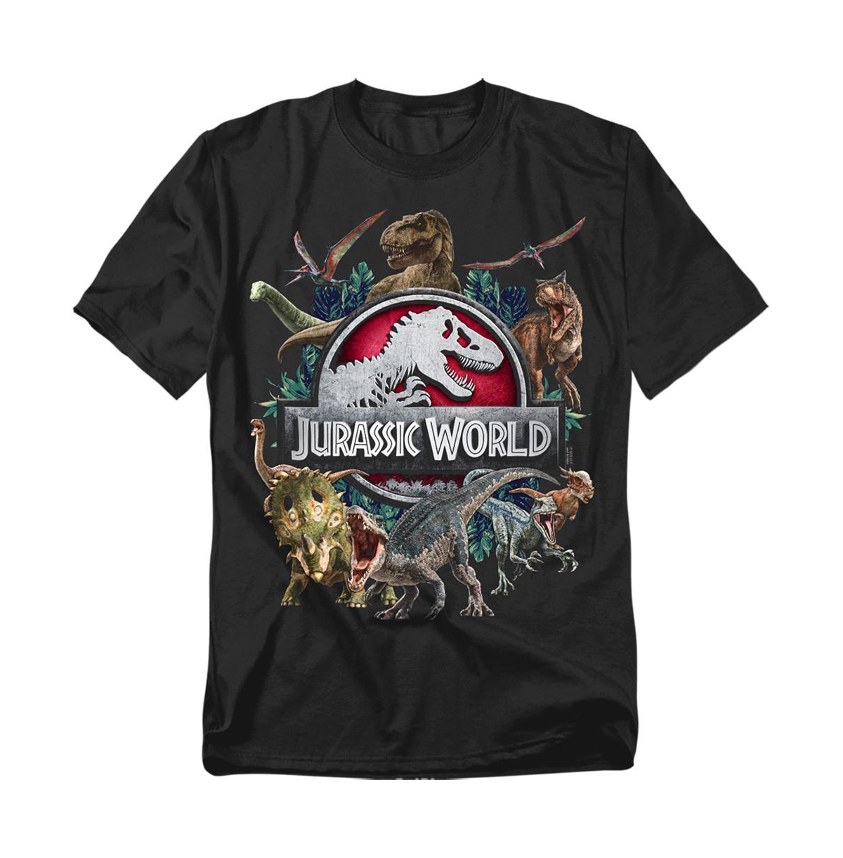 Click here for Jurassic Park Mens Jurassic World Dino Group T Shi... prices