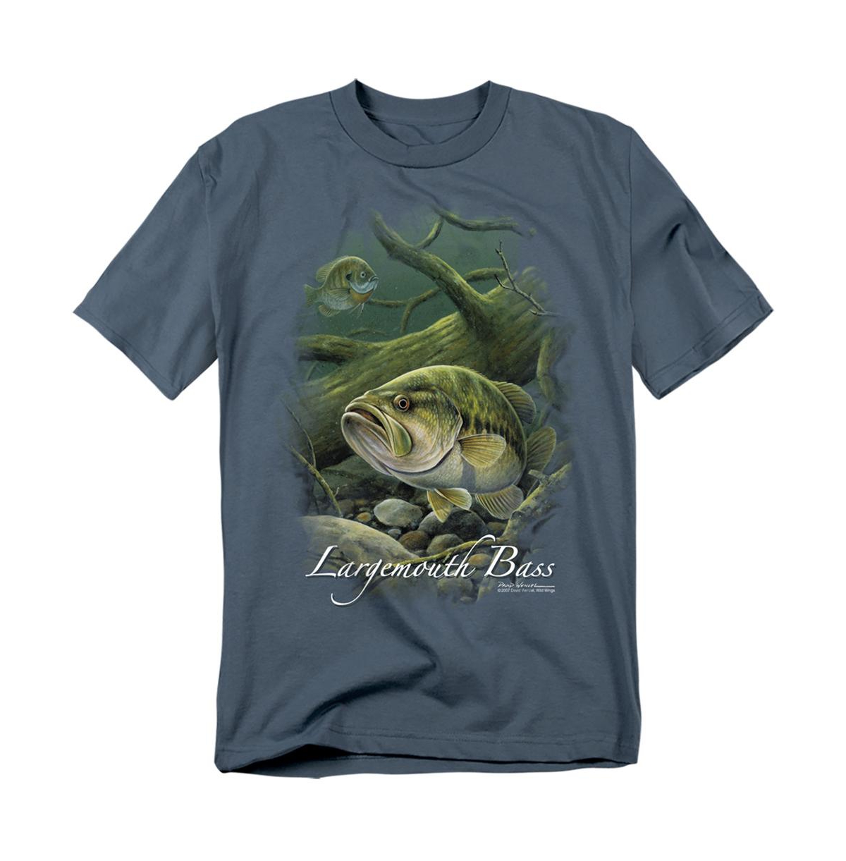 Click here for Wild Wings Mens Wildlife In Deep T Shirt - Slate prices