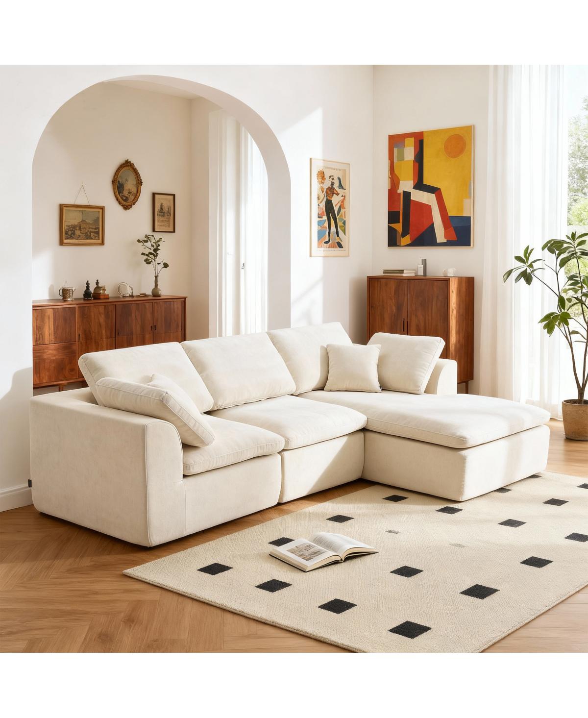 Click here for Streamdale Furniture Modern L-Shaped Sectional Sof... prices
