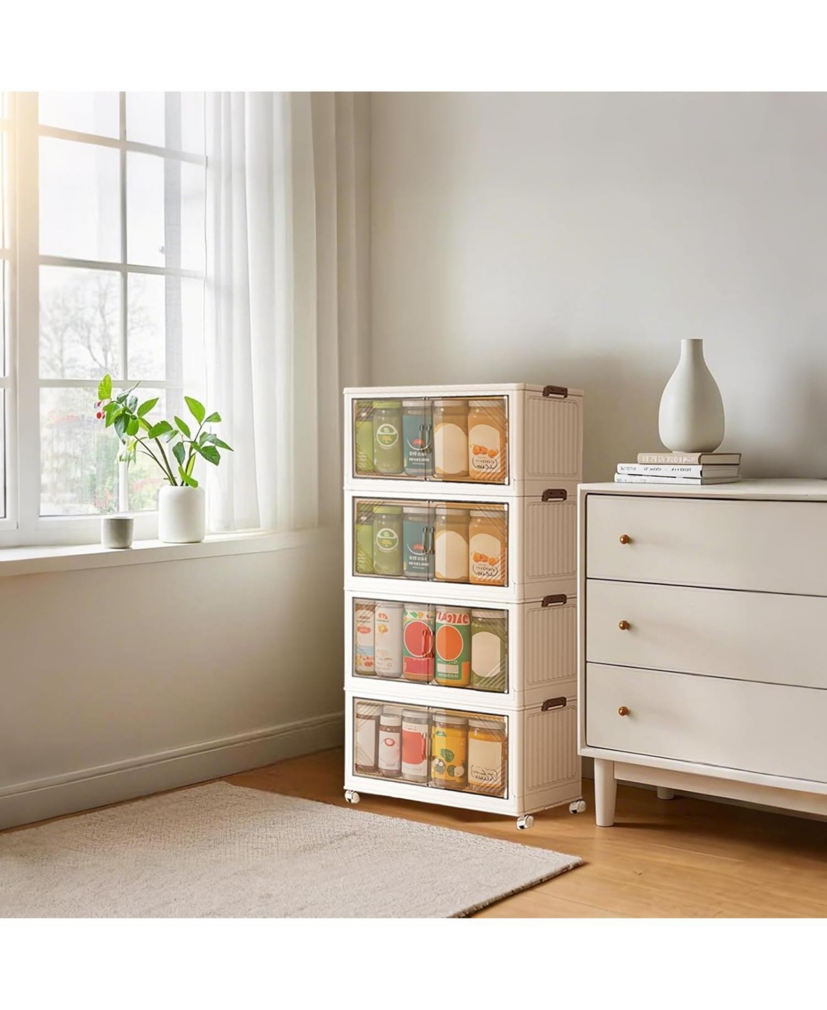 Click here for gaomon 4-Tier Stackable Plastic Storage Boxes with... prices