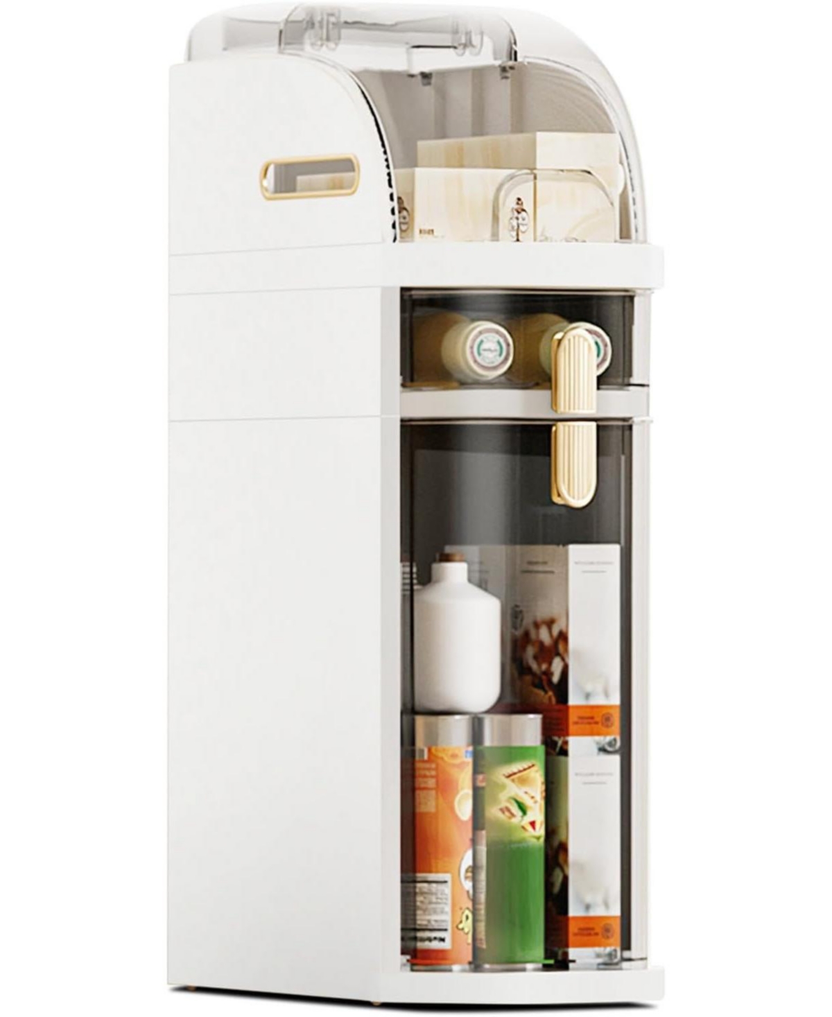 Click here for gaomon 2-Tier Narrow Bathroom Storage Cabinet  Sli... prices