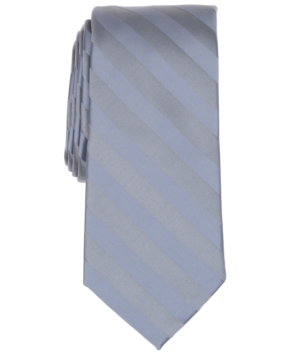Click here for Perry Ellis Mens Satin Stripe Solid Tie - Silver prices