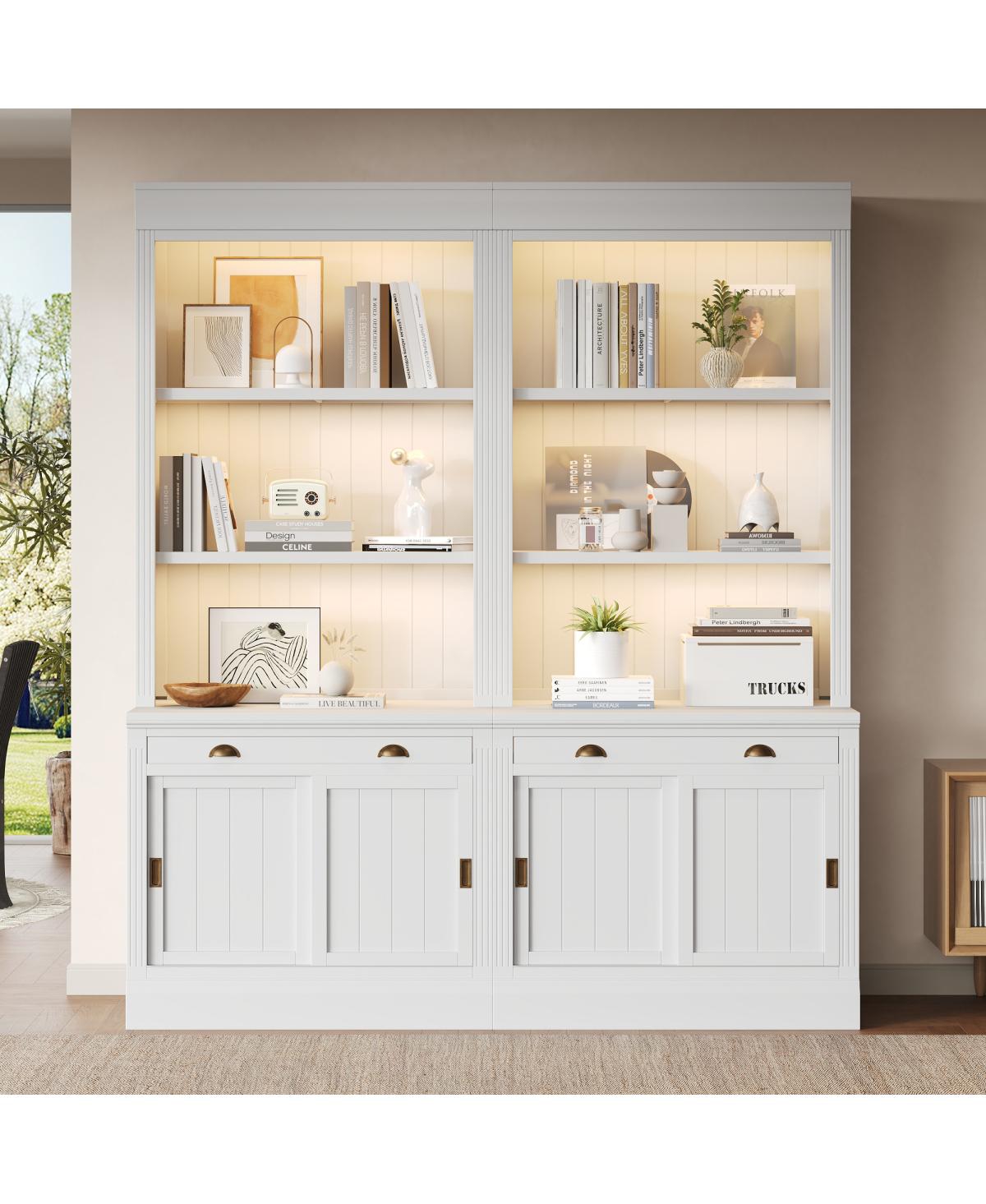 Click here for Streamdale Furniture Led Lighting Bookshelf Suite... prices