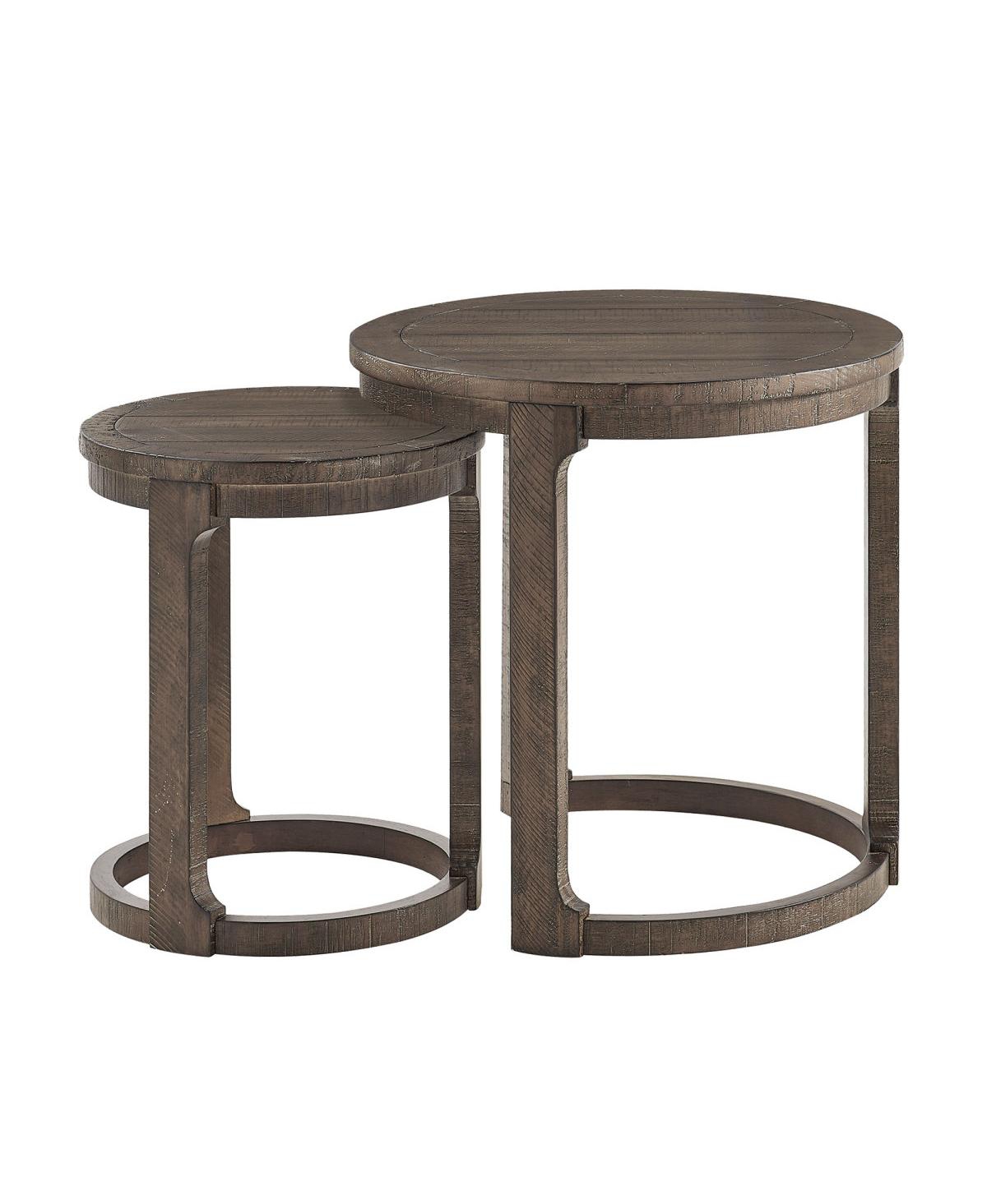 Click here for Streamdale Furniture 24 2PC Curved Round Wooden Co... prices