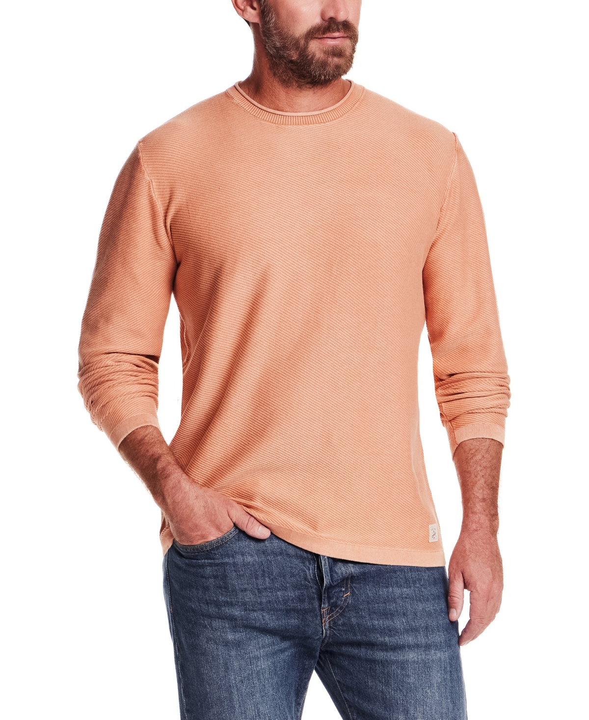 Click here for Weatherproof Vintage Mens Long Sleeve Crewneck Twi... prices