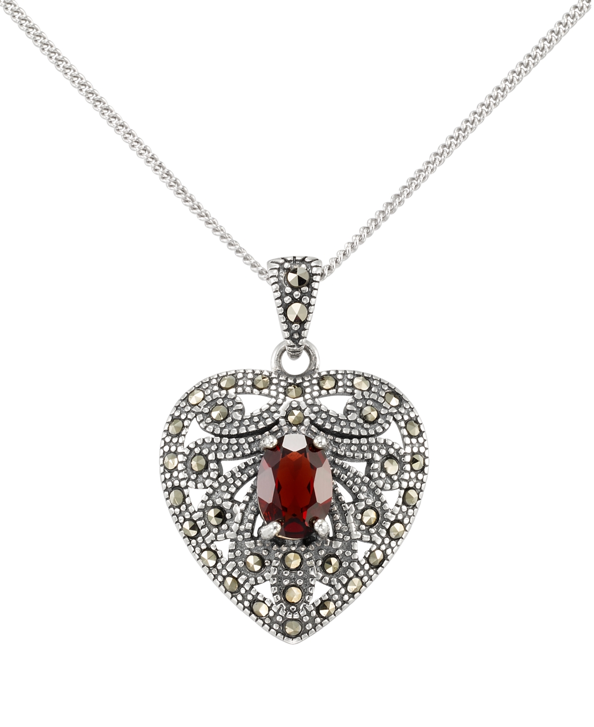 Click here for Macys Marcasite (0.4 ct. t.w.) and Garnet (1.5 ct.... prices