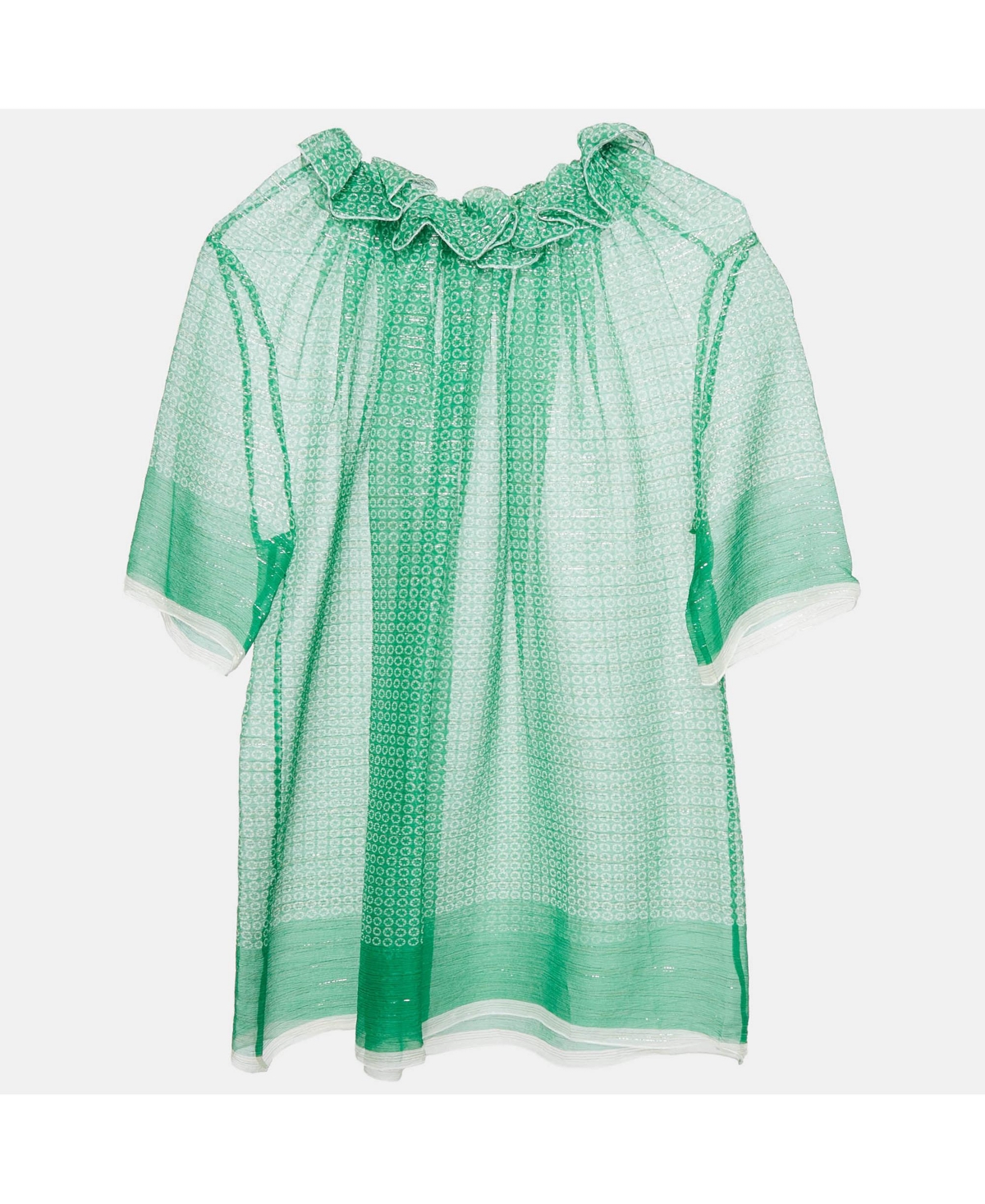 Click here for Pre-Owned Stella Mccartney Womens Green Stars Prin... prices