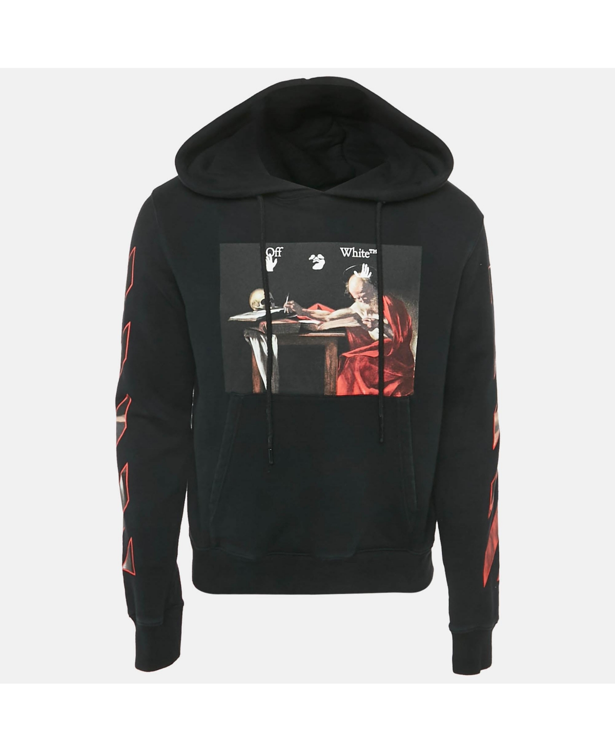 Click here for Pre-Owned Off-White Mens Black Caravaggio Print Co... prices