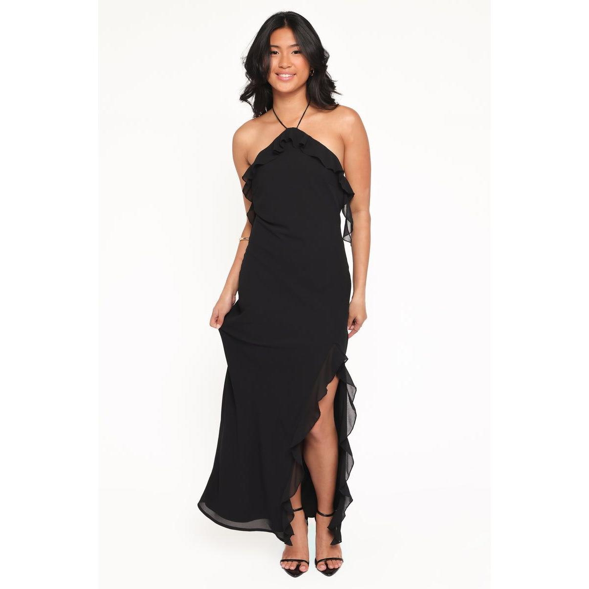 Click here for Petal and Pup Womens Patricia Maxi Dress - Black prices