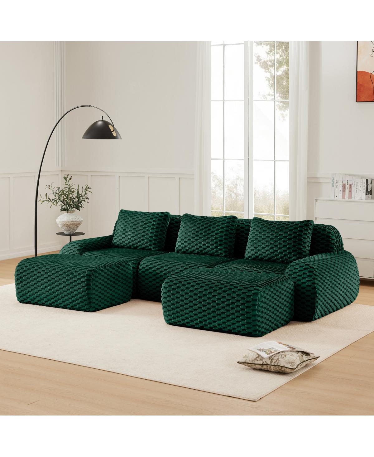Click here for Streamdale Modern U-Shaped Modular Sectional Sofa... prices